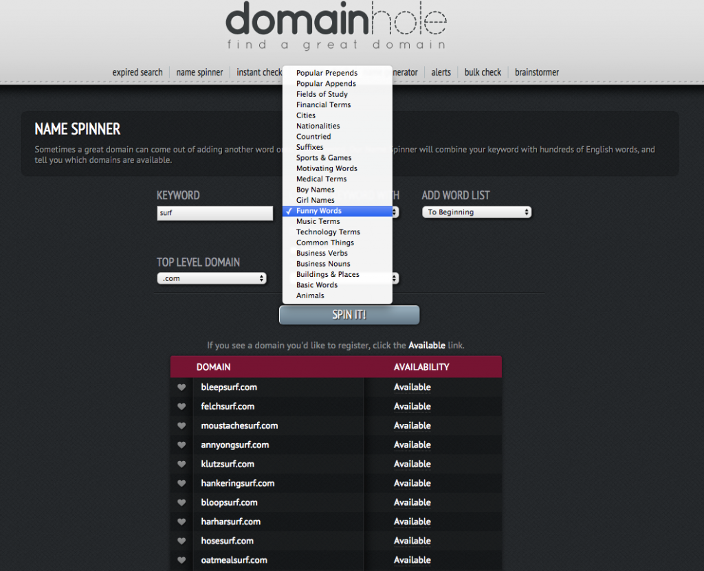 The 15 Best Free Domain Name Generators | The Freedom Chaser